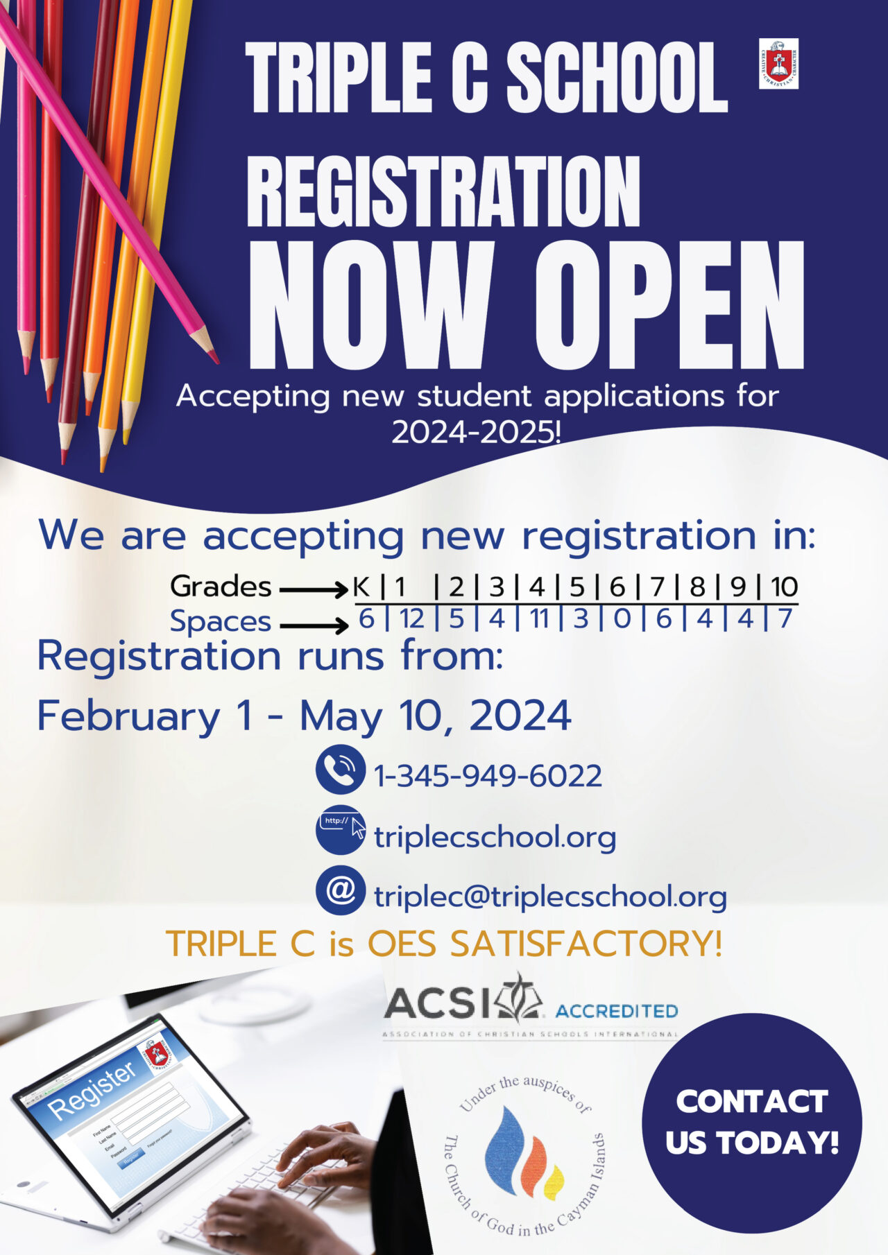 Admissions - Triple C School